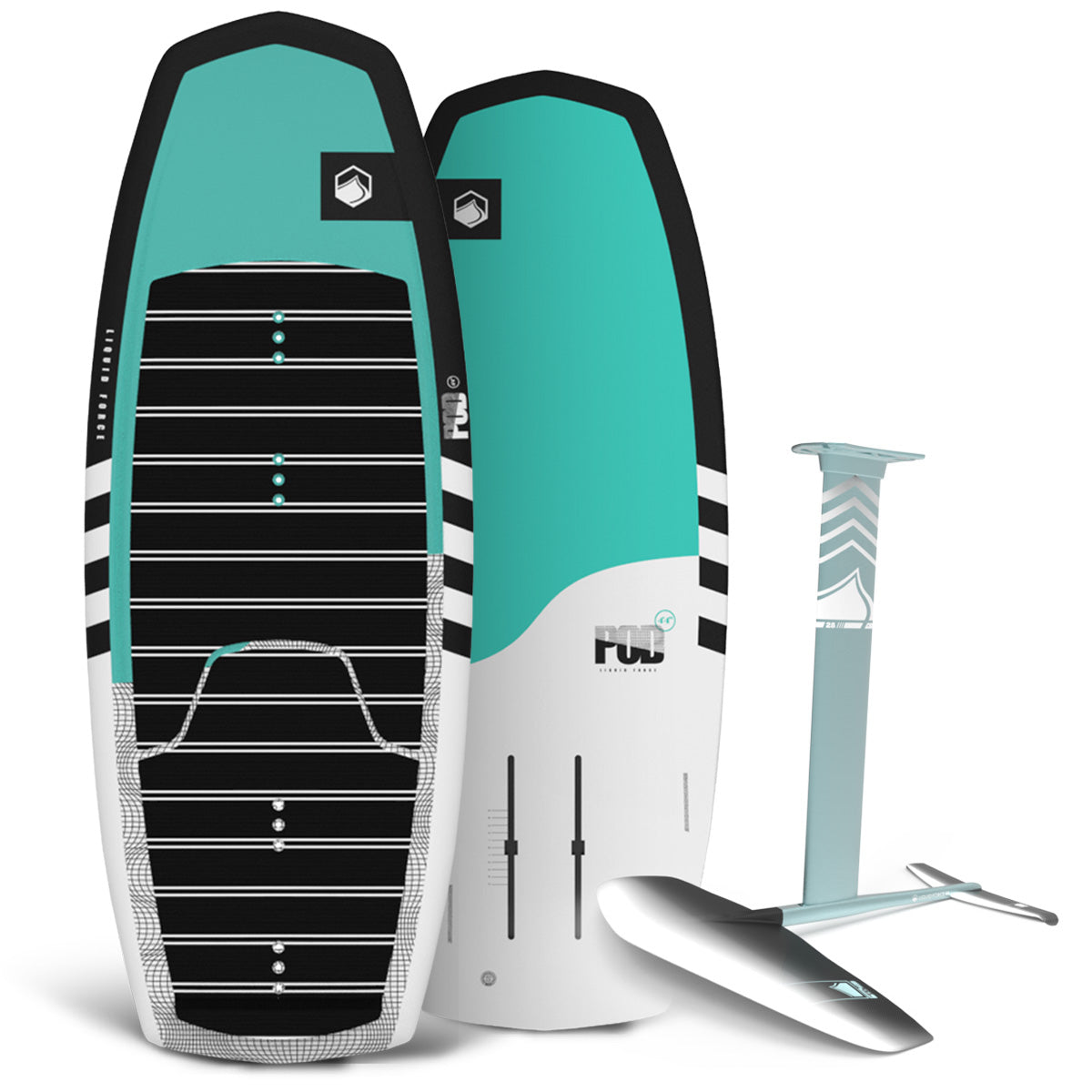 Liquid Force Pod Wake Foil Package with Horizon 155 Wing – BoardCo