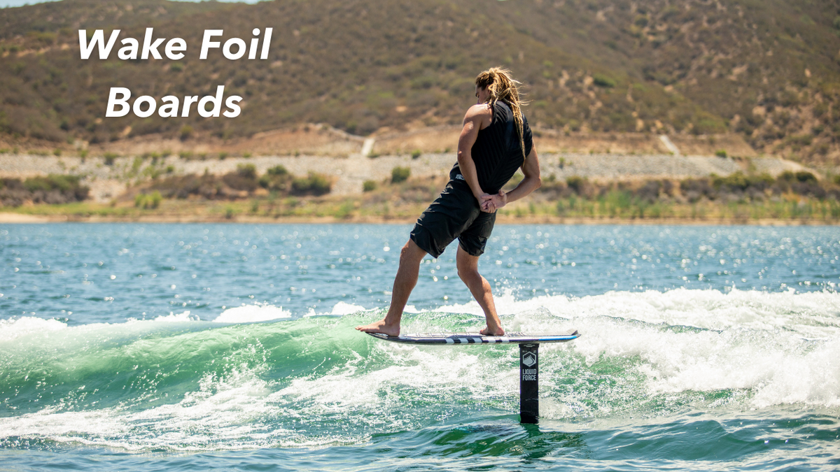Wake Foil - Wakesurf Foil - Wakeboard Foil