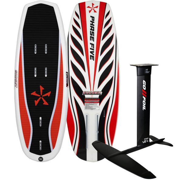Phase 5 Gadget V3 + RSX Flip Wake Foil Package | Trick-Ready Wake Foil