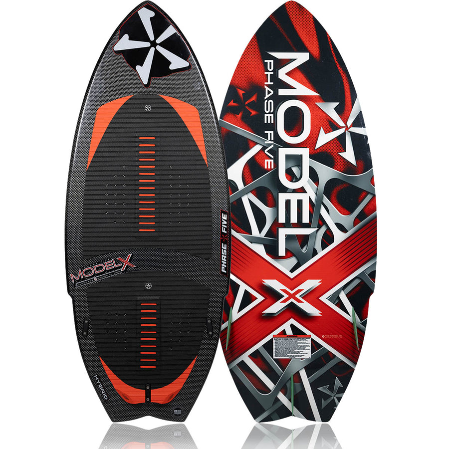 Phase 5 Model X Wakesurf Board | All-Around Hybrid Style Surfer