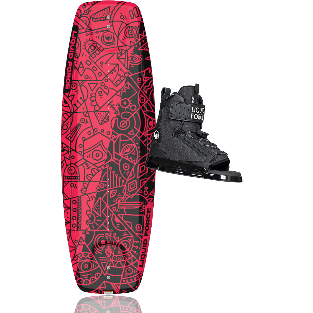 Liquid Force Origin FS w/ Rant Wakeboard – Kids’ Progression Setup ...
