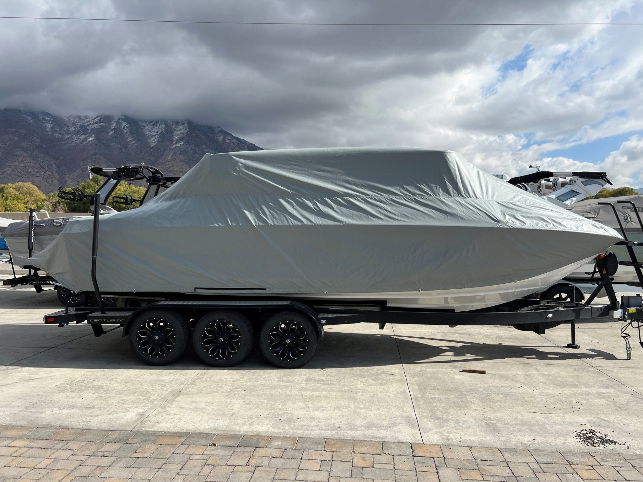 Centurion Ri245 with PPT and Factor bimini Double Up Tower Down Storag ...