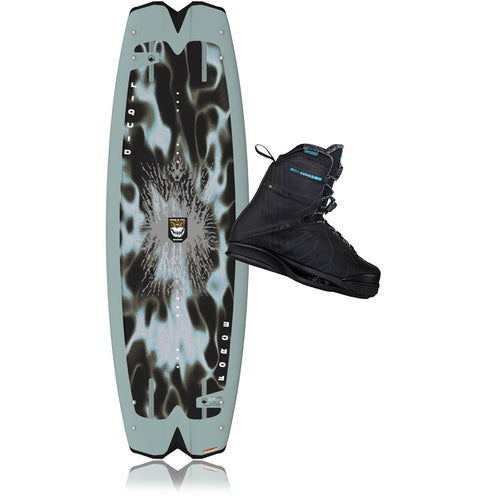 Liquid Force Remedy Aero w/ Aero 6X Black Wakeboard Package | BoardCo