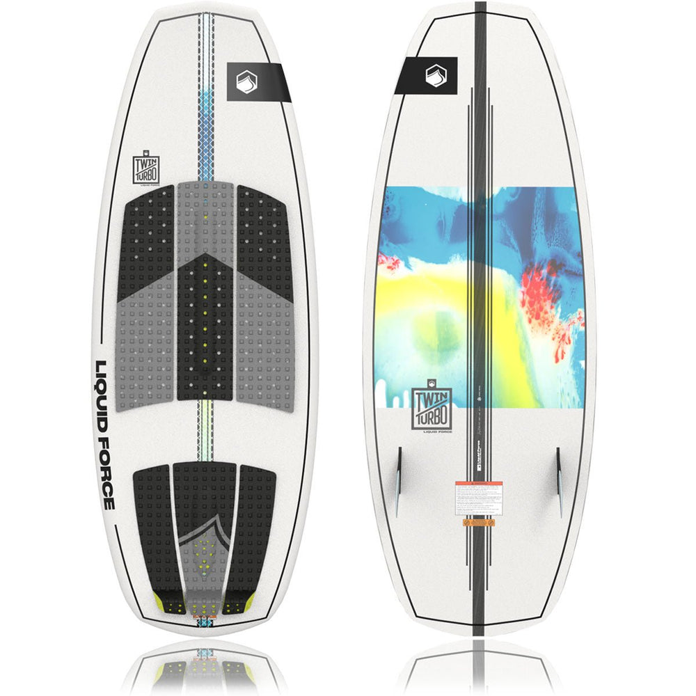 Liquid Force Twin Turbo Wakesurf Board – Fast, Agile, & Comp-Ready