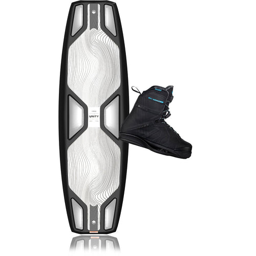 Liquid Force Unity Aero w/ Aero 6X White Wakeboard Package | BoardCo