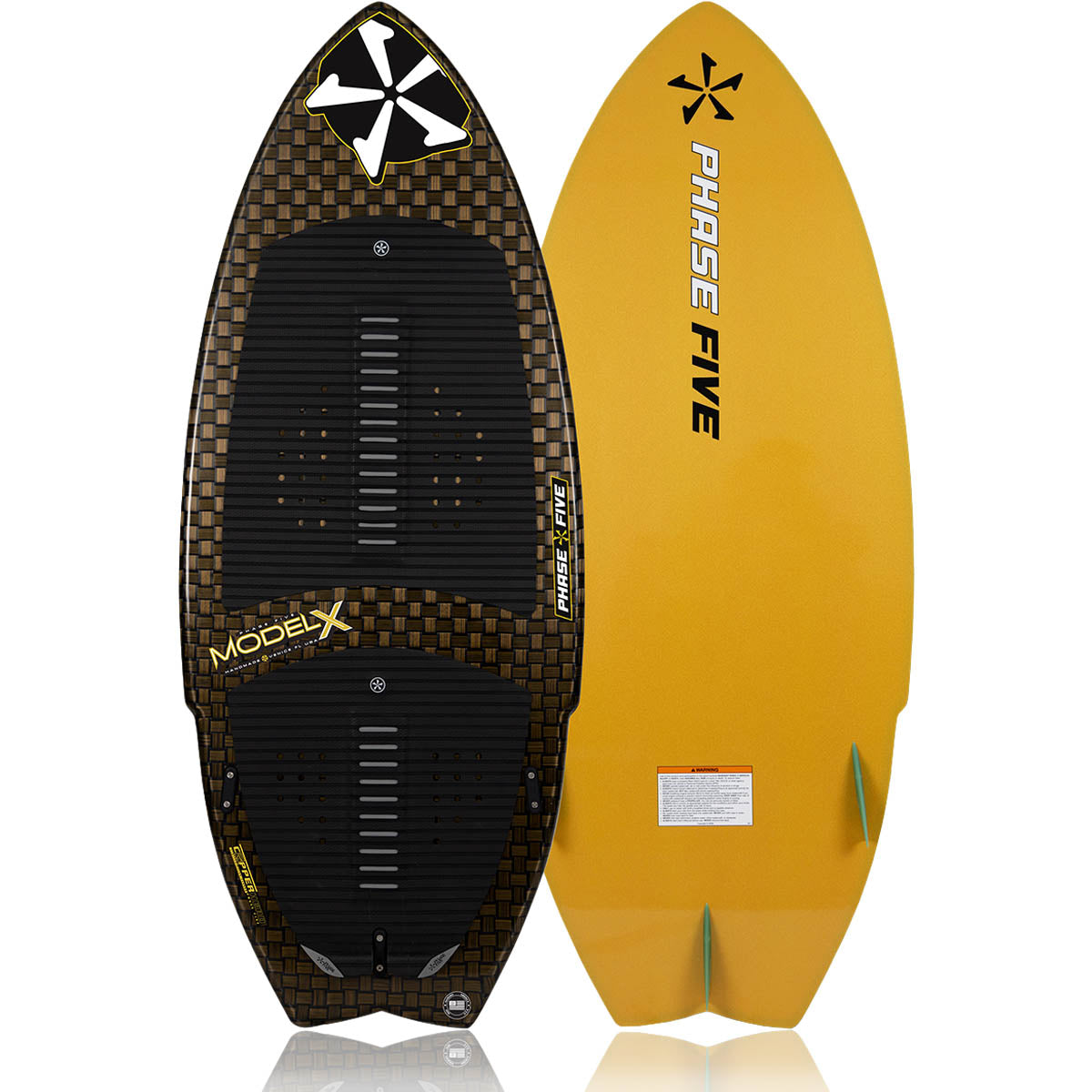 Phase 5 Model X LTD Wakesurf Board | CopperHead Carbon