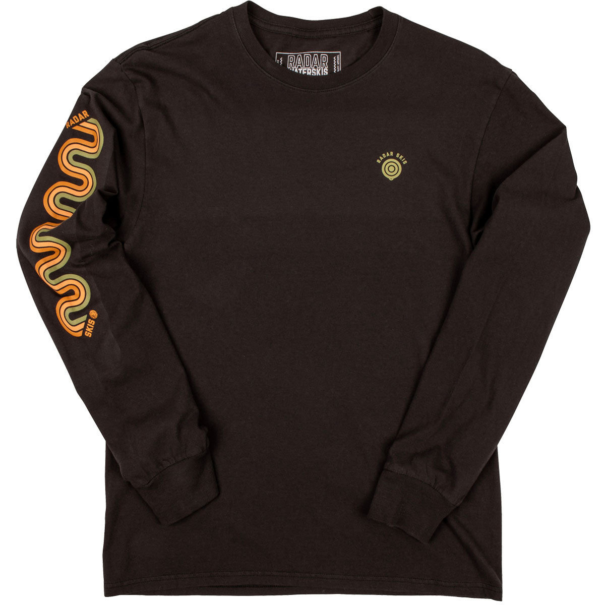 Radar Swerving Long Sleeve Tee | Black | Comfortable & Stylish – BoardCo