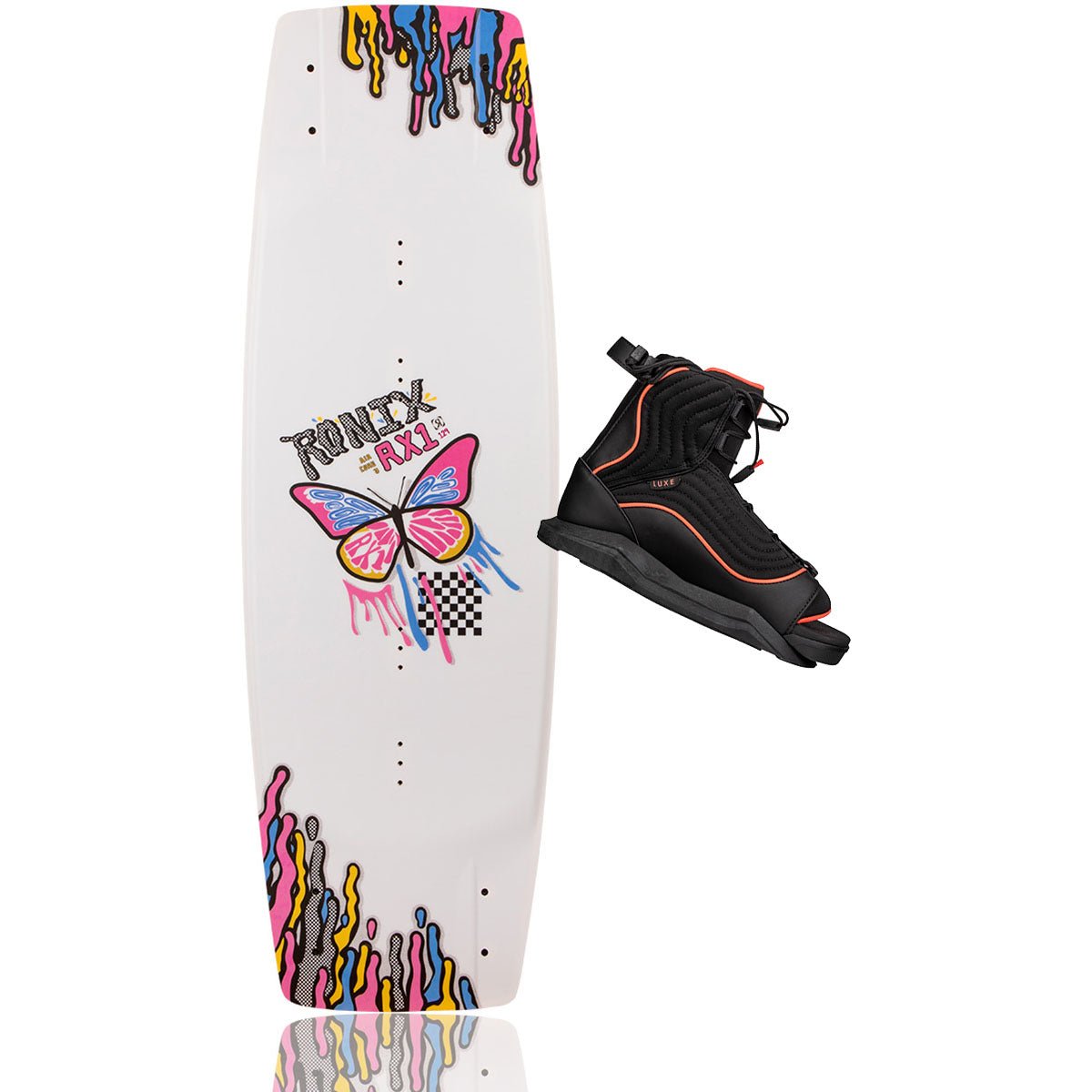 Ronix RX1 w/ Luxe Girl's Wakeboard Package | Ronix Wakeboard Packages ...