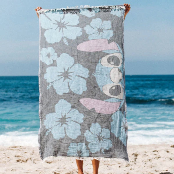 Hibiscus beach towel store