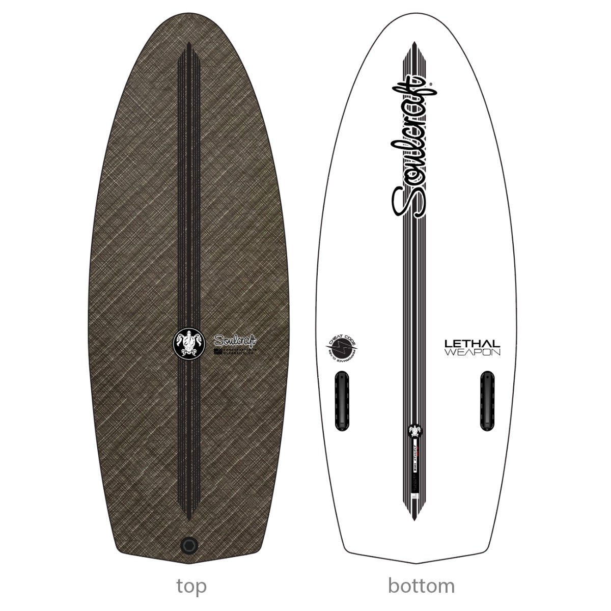 Soulcraft Lethal Weapon Cheat Code Wakesurf Board 2025
