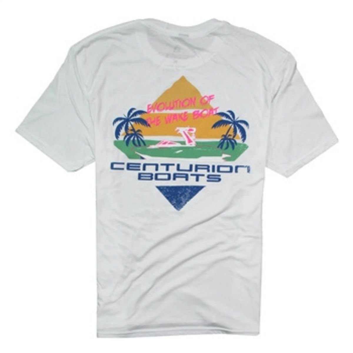 Centurion Evolution Island Men's Tee in White