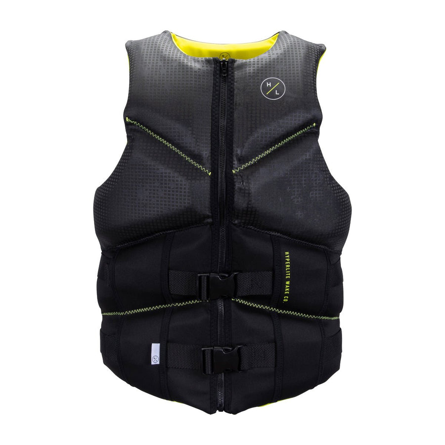 Hyperlite Logic CGA Life Jacket in Black / Yellow