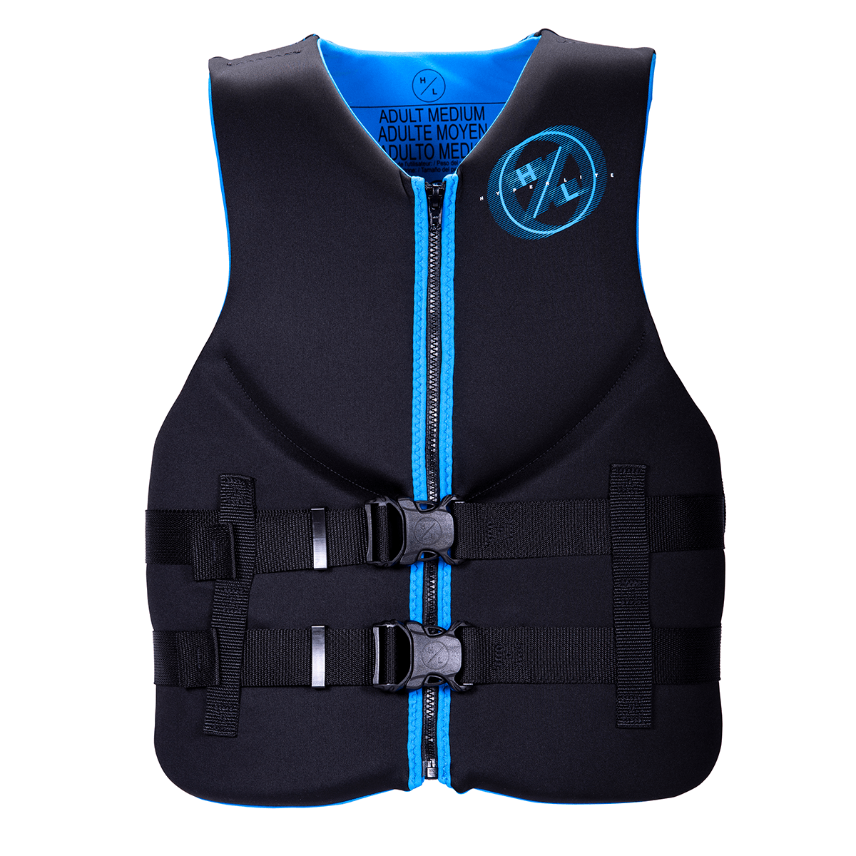 Hyperlite Indy Life Jacket Black/Blue | BoardCo – BoardCo