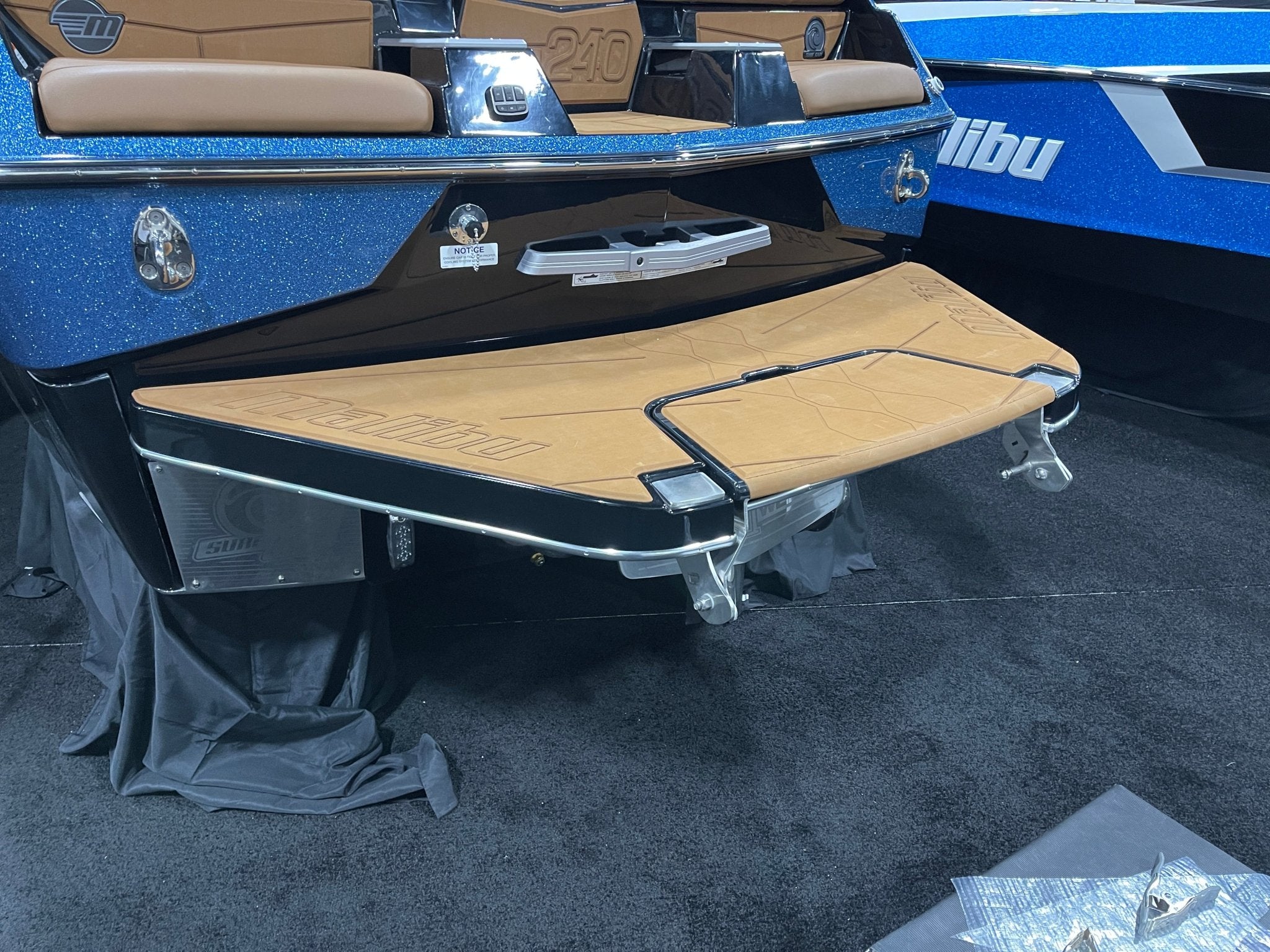Malibu M series With Step Swim Platform Cover