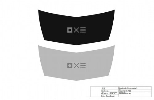 MasterCraft Swim Platform Cover