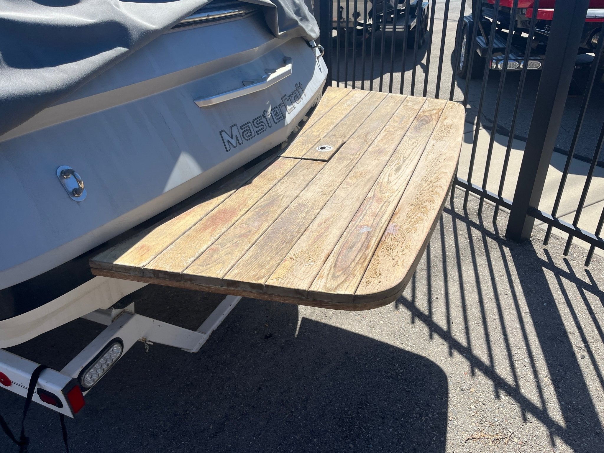 MasterCraft Teak Swim Platform – BoardCo