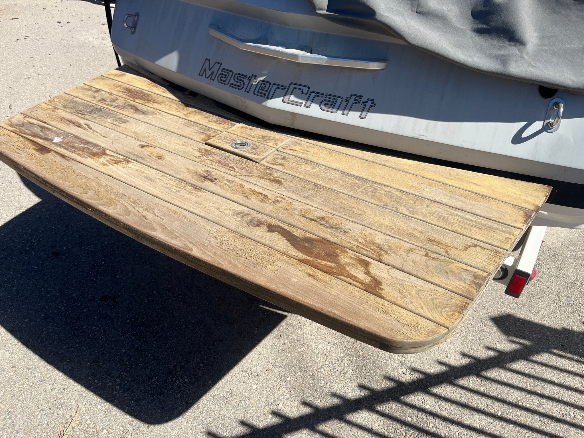 MasterCraft Teak Swim Platform – BoardCo