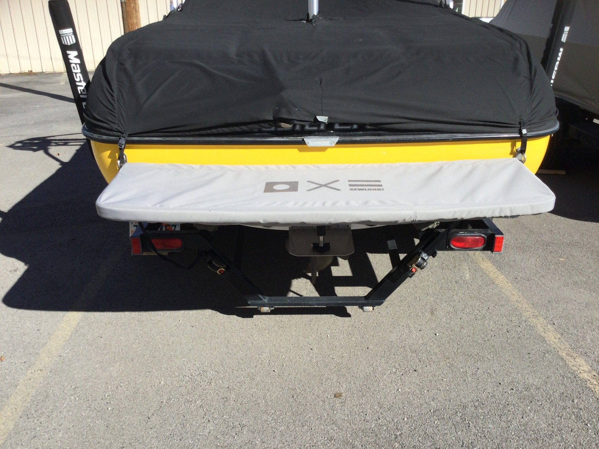 MasterCraft X10 Teak Swim Platform Cover