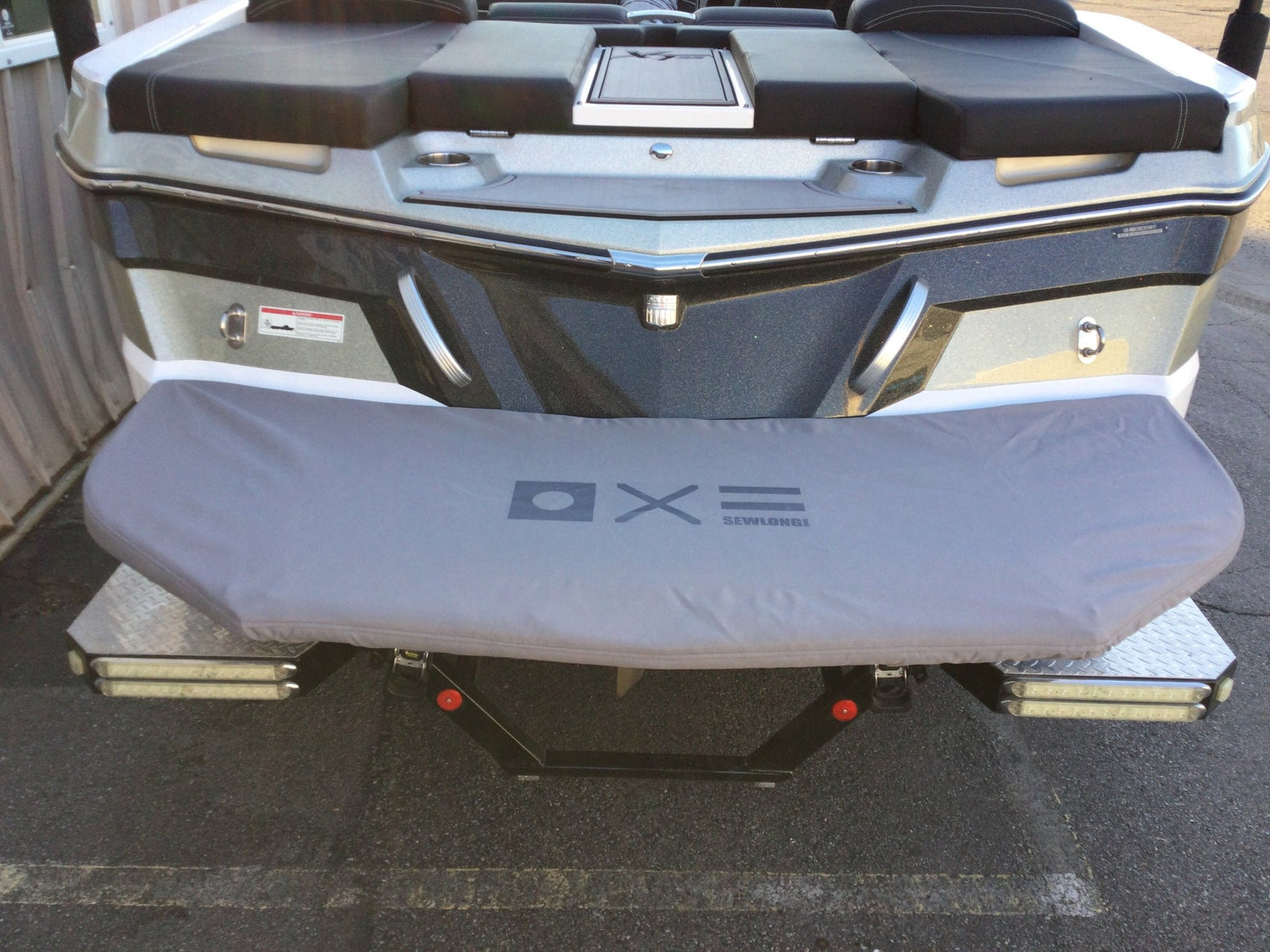 MasterCraft XT & NXT Teak/Fiberglass Swim Platform Cover