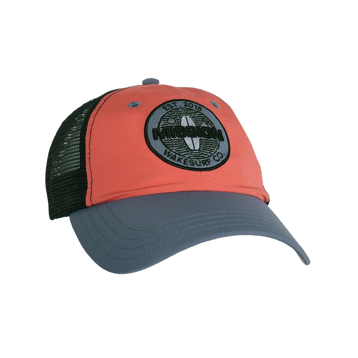 Mission Wakesurf Co. Trucker Hat in Tropical Punch | BoardCo – BoardCo