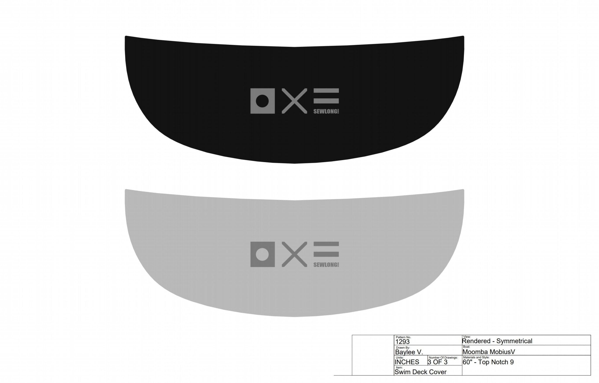 Moomba Mobius Swim Platform Cover