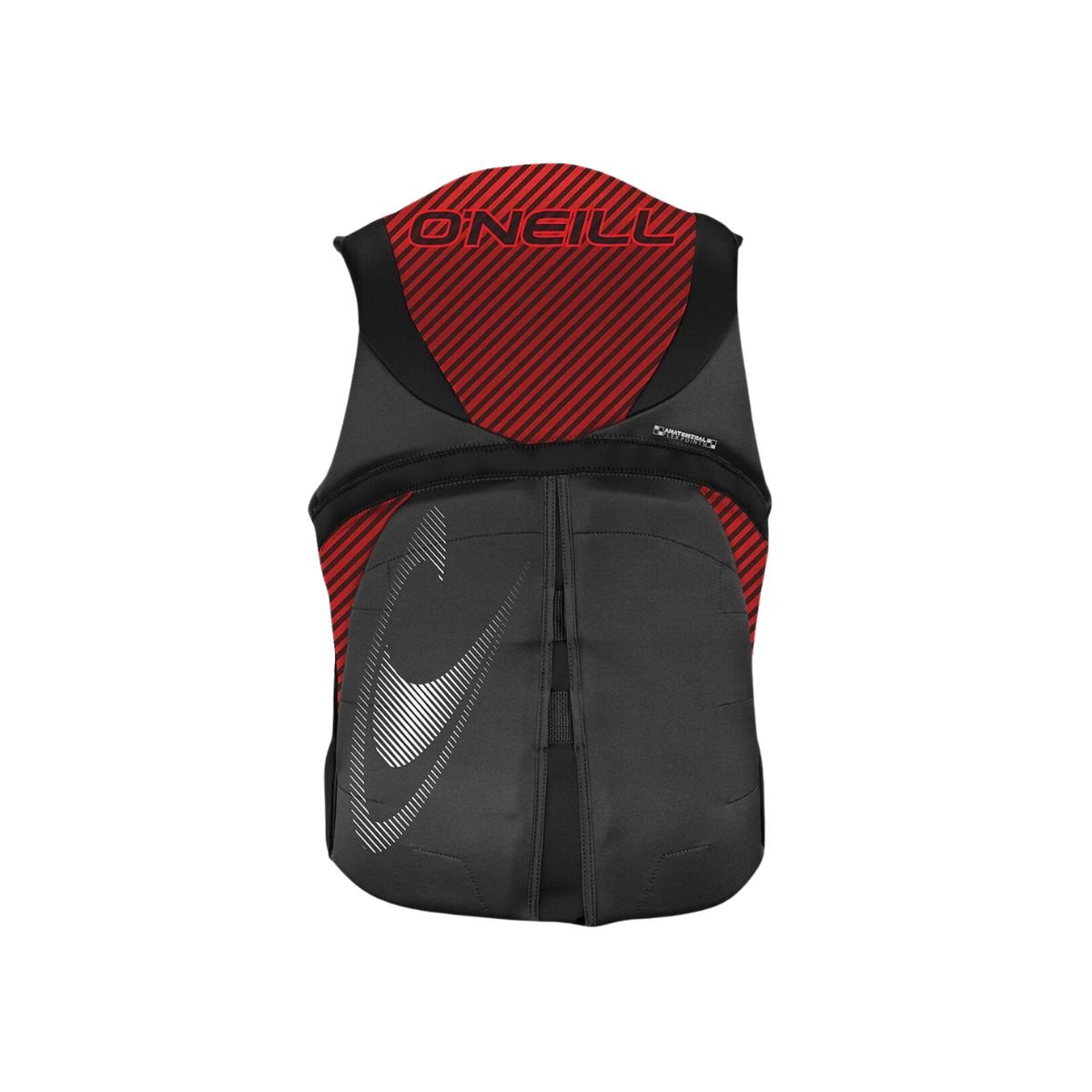 Oneill Life Vest Reactor Fz Uscg Graphitered