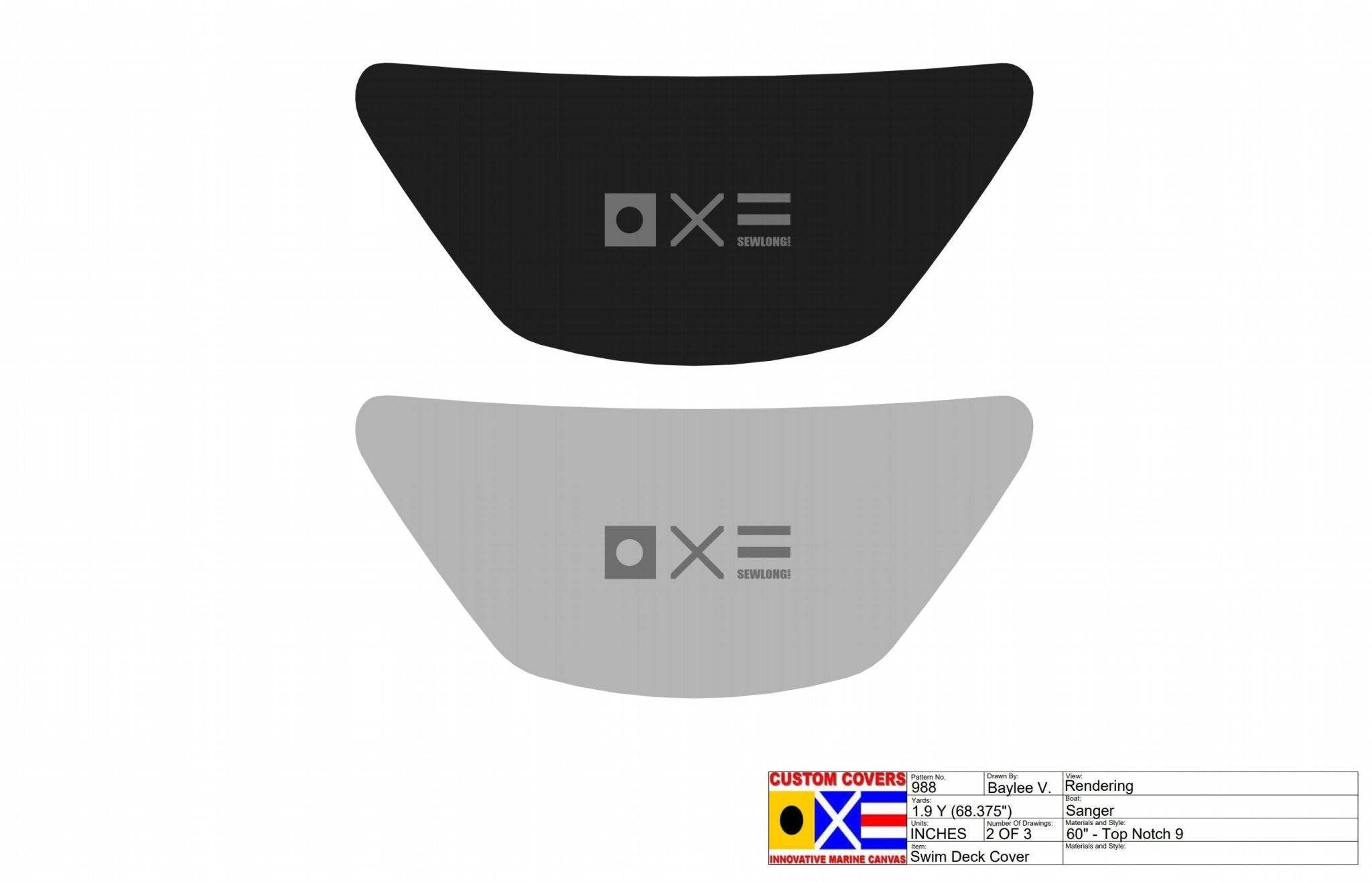 Sanger Swim Platform Cover